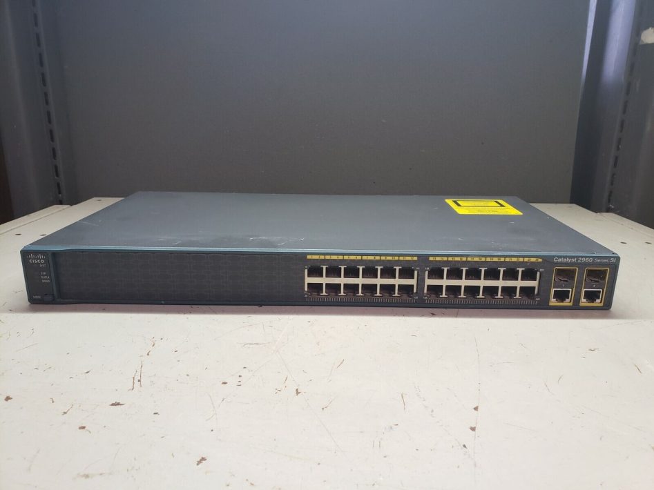 Cisco WS-C2960-24TC-S Catalyst 2960 Series SI 24 Port Ethernet Network ...